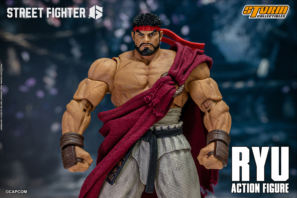 RYU STREET FIGHTER 6 Action Figure – Storm Collectibles