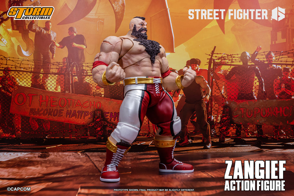ZANGIEF - STREET FIGHTER 6 Action Figure – Storm Collectibles
