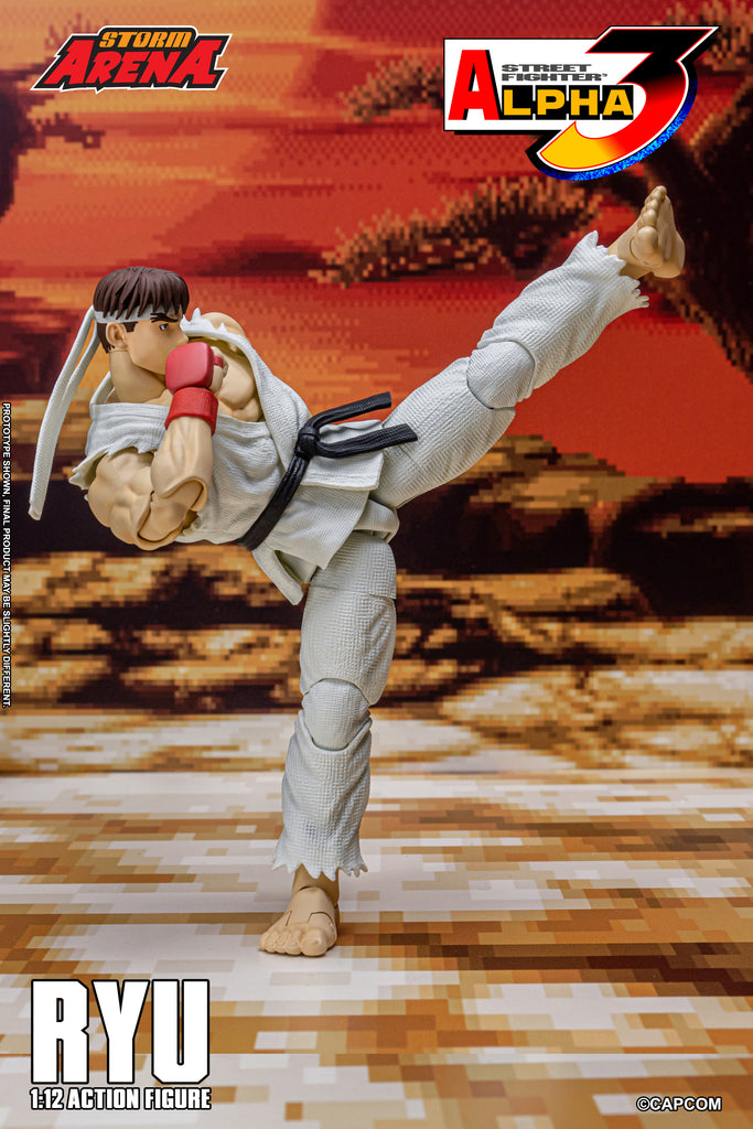 RYU - STREET FIGHTER ALPHA 3 "STORM ARENA" 1/12 Scale – Storm Collectibles