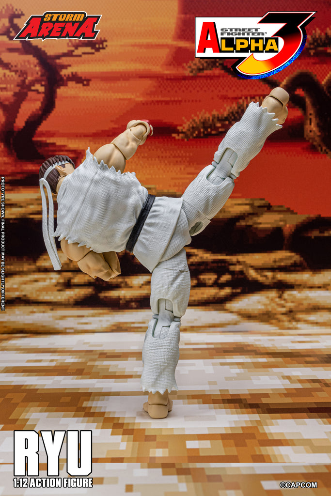 RYU - STREET FIGHTER ALPHA 3 "STORM ARENA" 1/12 Scale – Storm Collectibles