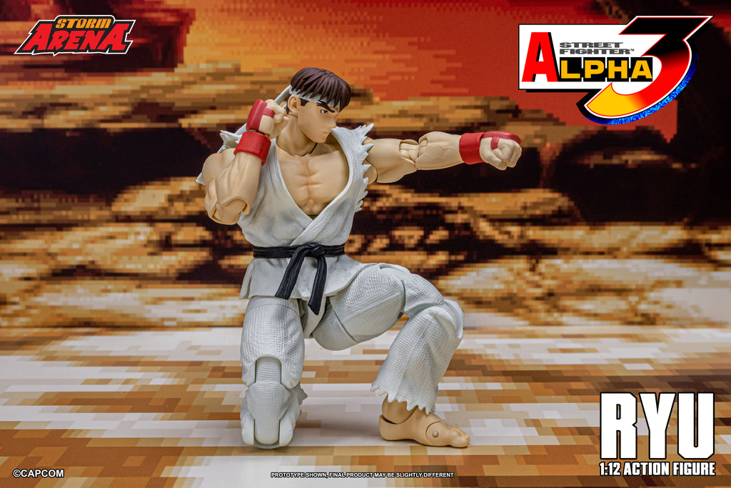 RYU - STREET FIGHTER ALPHA 3 "STORM ARENA" 1/12 Scale – Storm Collectibles