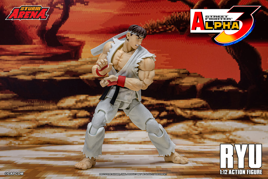 RYU - STREET FIGHTER ALPHA 3 "STORM ARENA" 1/12 Scale – Storm Collectibles