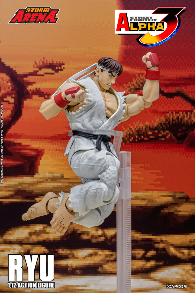 RYU - STREET FIGHTER ALPHA 3 "STORM ARENA" 1/12 Scale – Storm Collectibles