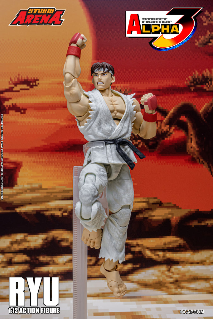 RYU - STREET FIGHTER ALPHA 3 "STORM ARENA" 1/12 Scale – Storm Collectibles