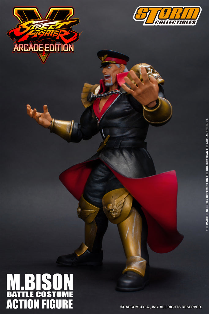 M.BISON BATTLE COSTUME - SFV Action Figure – Storm Collectibles