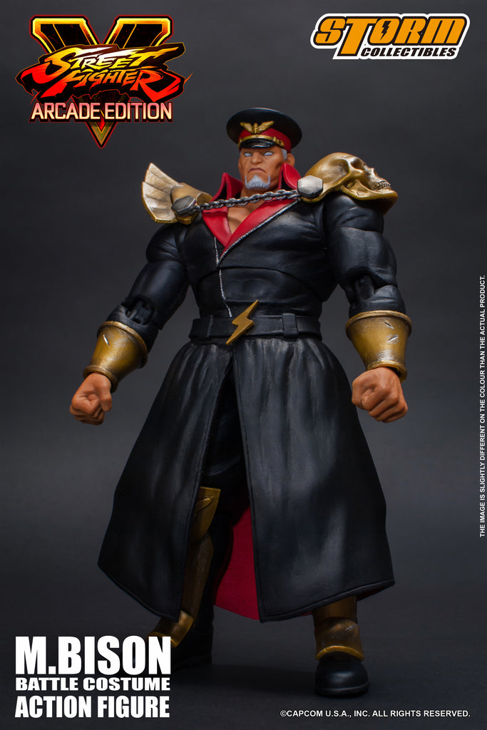 M.BISON BATTLE COSTUME - SFV Action Figure – Storm Collectibles