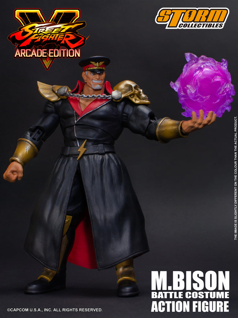 M.BISON BATTLE COSTUME - SFV Action Figure – Storm Collectibles