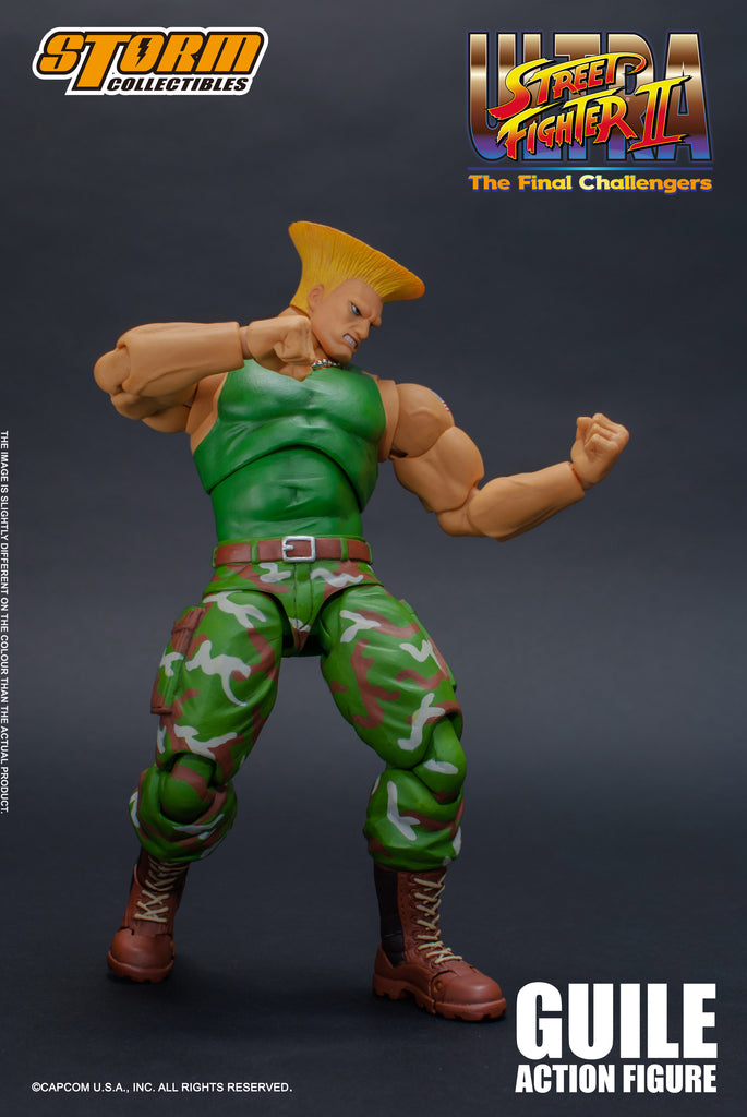 GUILE - Ultra Street Fighter II Action Figure – Storm Collectibles