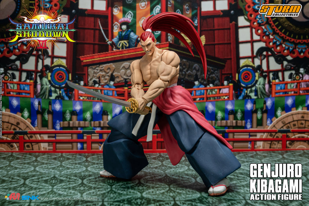 GENJURO KIBAGAMI - Samurai Showdown VI – Storm Collectibles